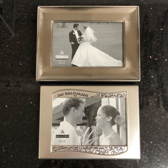 Accents | Euc Wedding Photo Frames Bundle | Poshmark